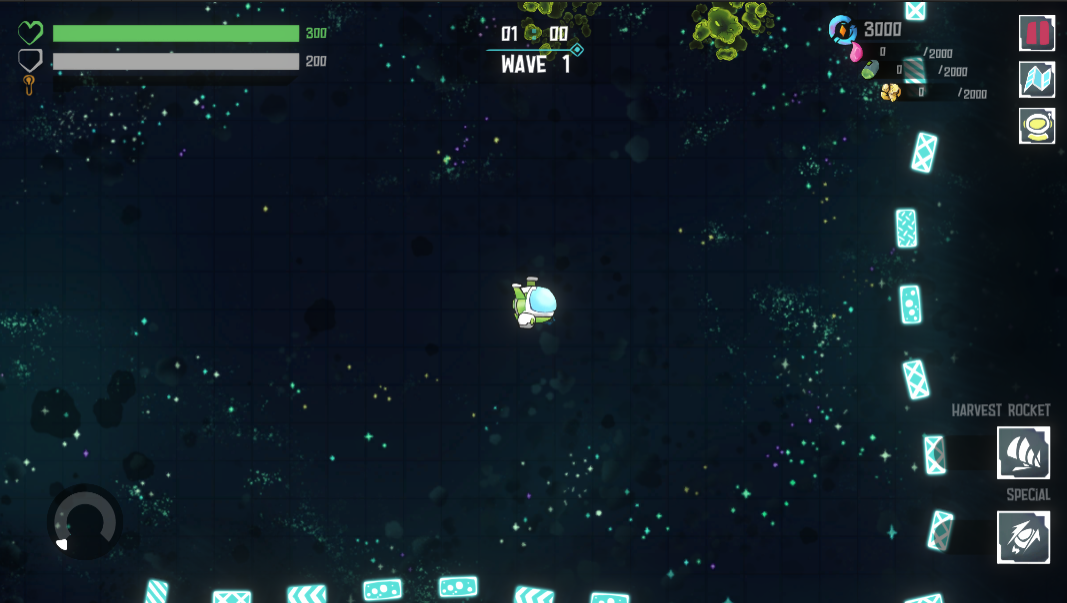 Starship Scramble devlog